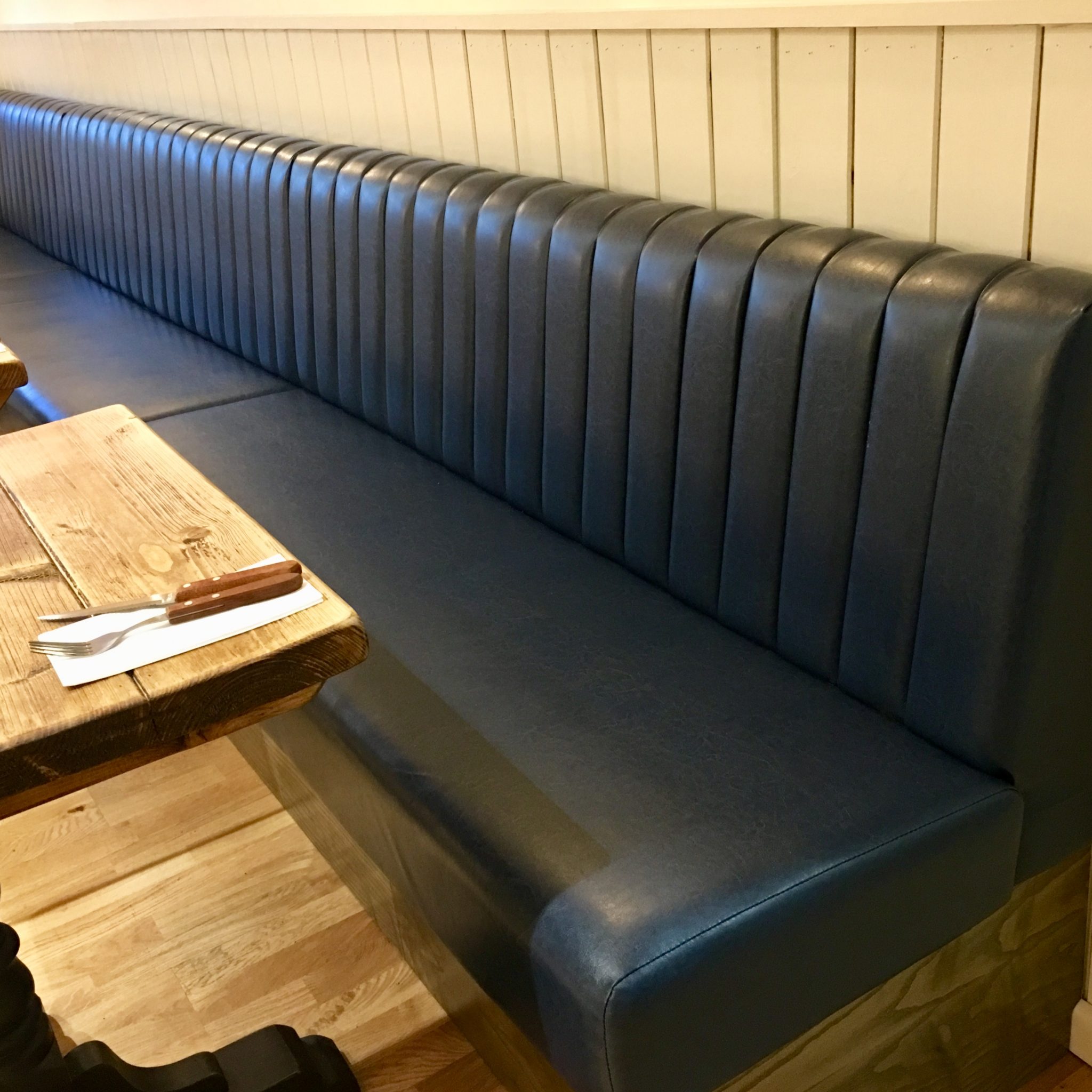 Fluted Banquette Seating (made to order) | CDS Furniture Limited