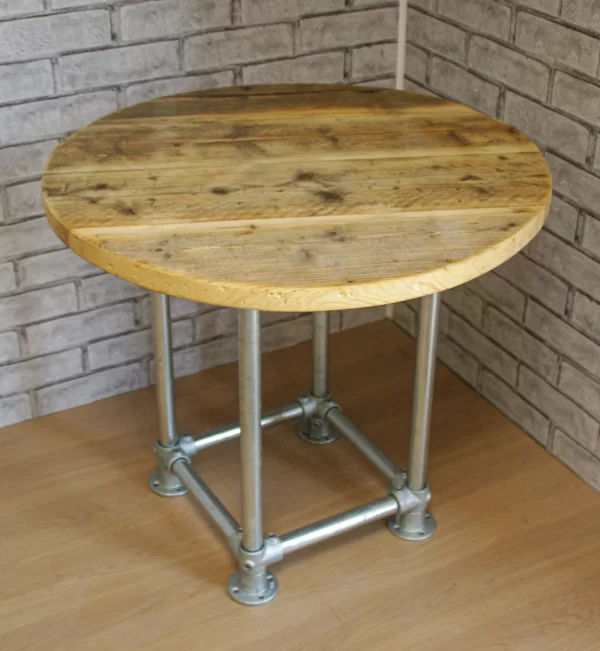 Scaffold Tube Round Table | CDS Furniture Limited